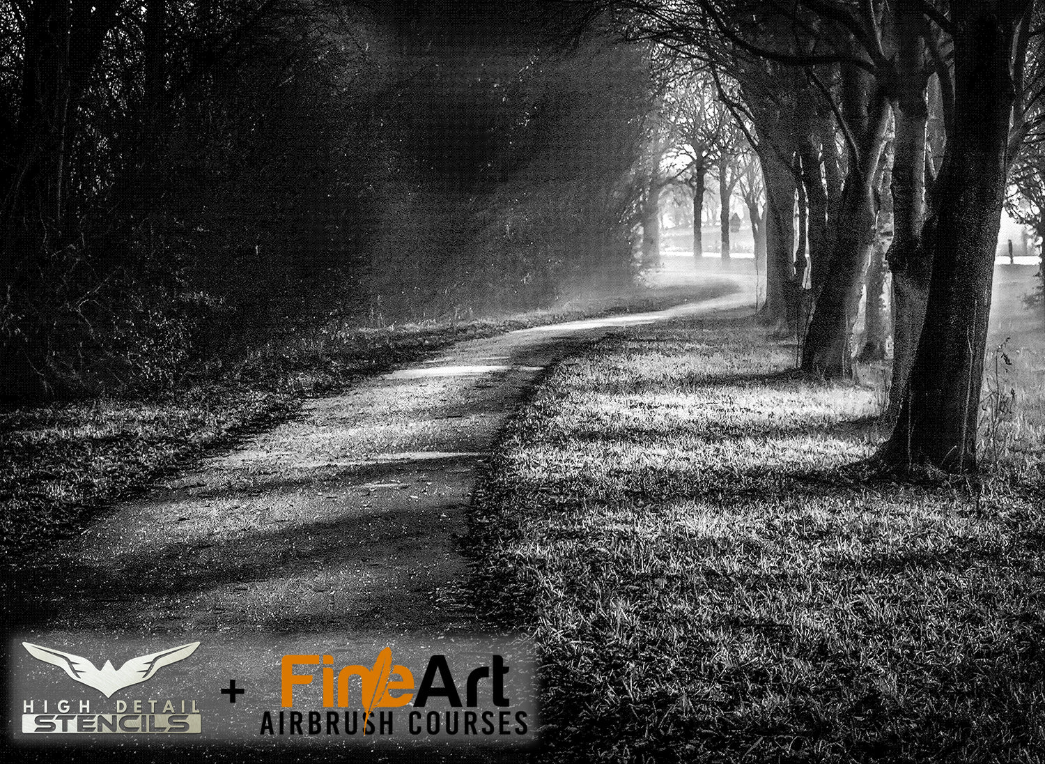 The Path HD Stencil for Fine Art Airbrush Courses – HD Stencils LLC
